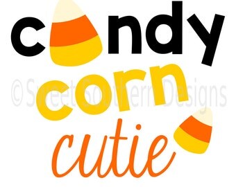 Candy corn design | Etsy