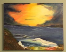 Unique bob ross related items | Etsy