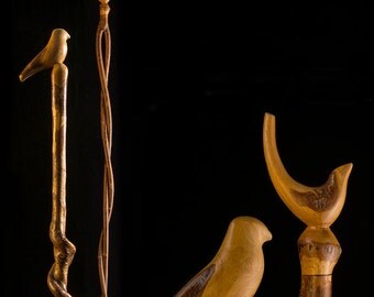 Items similar to Custom Made Staffs, Walking Sticks, and Canes - Hand ...