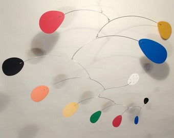 Modern Hanging Mobiles Retro MCM Baby Calder Style by frithmobiles