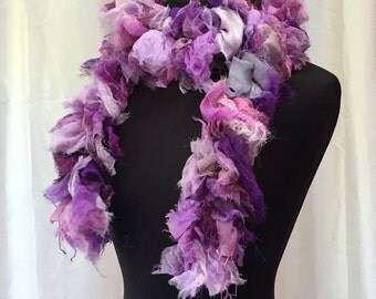 Joy Hand Painted Silk Custom Fashion Accessories by Joyflower