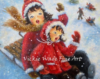 Happy art work from me to you. Prints & by VickieWadeFineArt