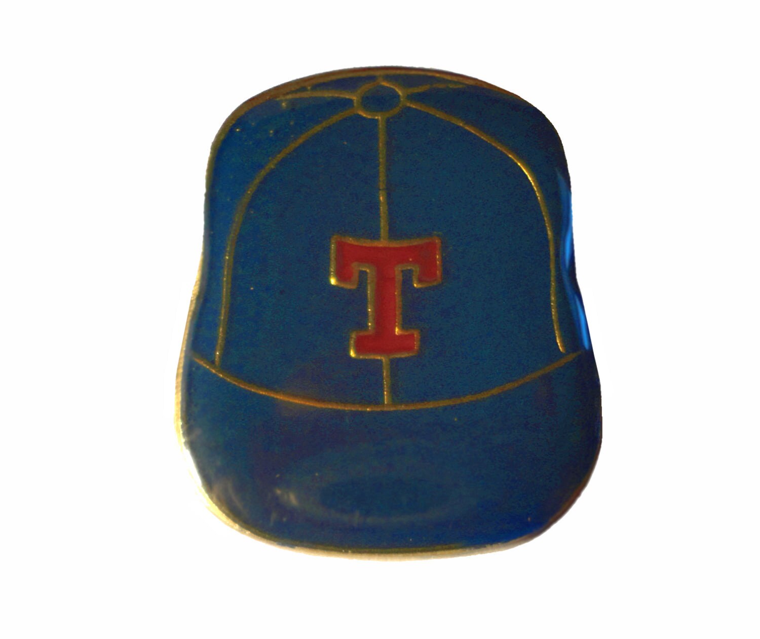 TEXAS RANGERS Logo Baseball Cap mlb vintage enamel pin badge