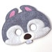 Kids Squirrel Mask Grey Squirrel Costume Felt Mask Kids