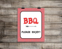 Unique bbq sign related items | Etsy