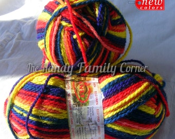 Alize flower yarn. Deep blue color 5156 butterfly by HandyFamily