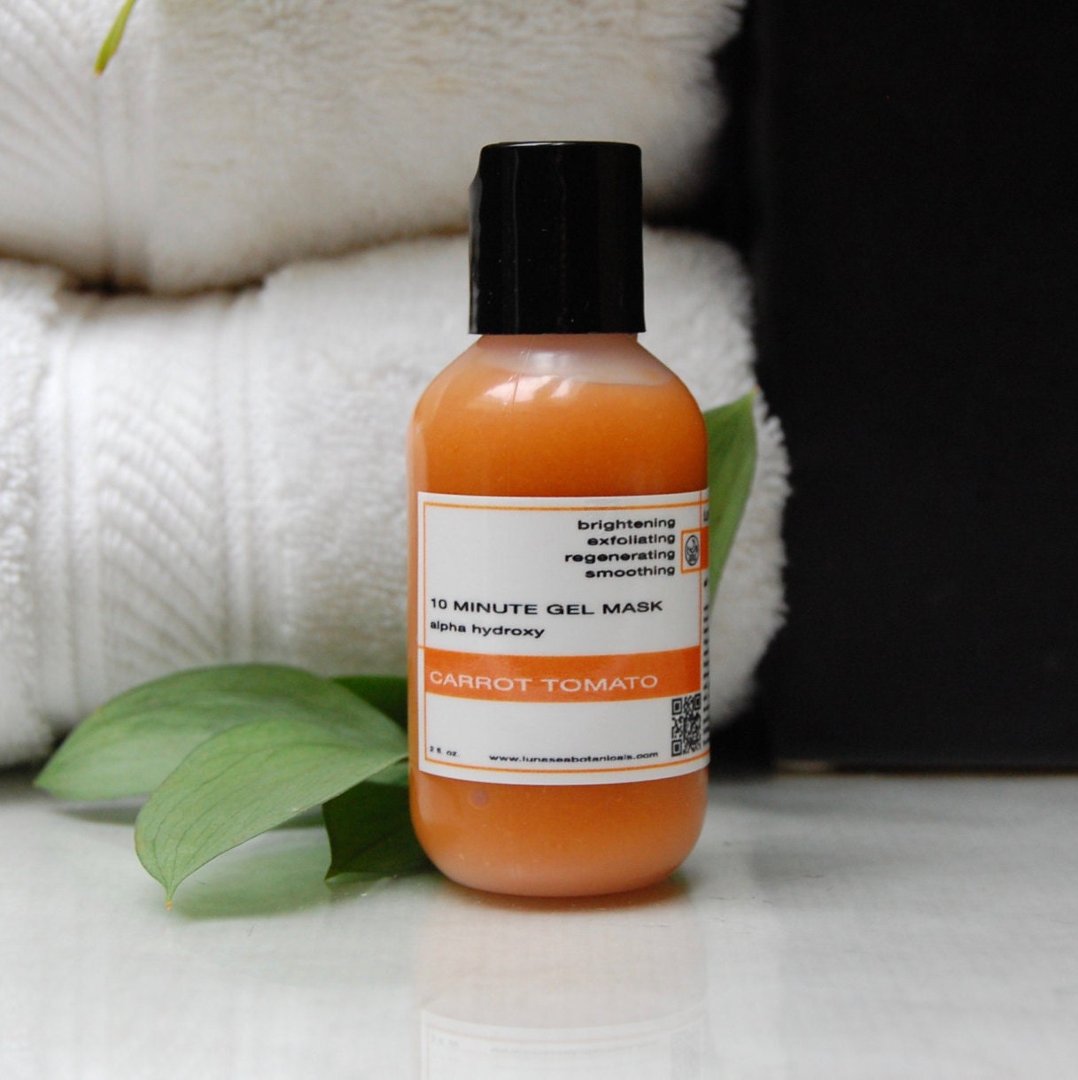 Carrot tomato 10 minute alpha hydroxy gel mask