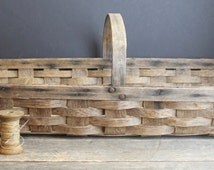 Unique primitive basket related items | Etsy