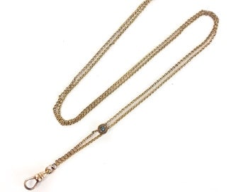 Vintage watch chain | Etsy