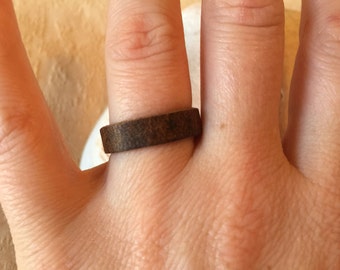 Leather rings | Etsy