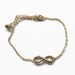 Gold Infinity Anklet Gold Infinity Chain Anklet Minimalist
