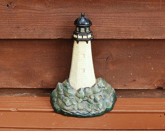 Cast iron lighthouse | Etsy