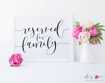 Unique reserved sign related items | Etsy