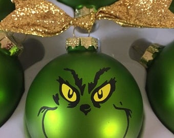 Unique grinch ornament related items | Etsy