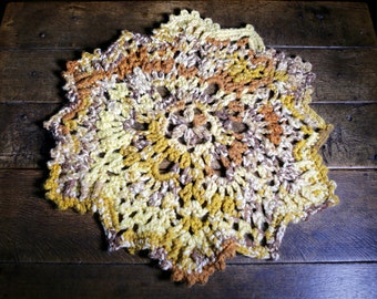 Crochet doily rug | Etsy