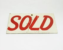 Unique retro vintage signs related items | Etsy