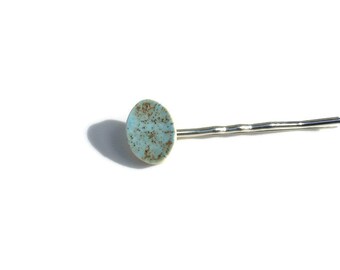 Turquoise hairpin | Etsy