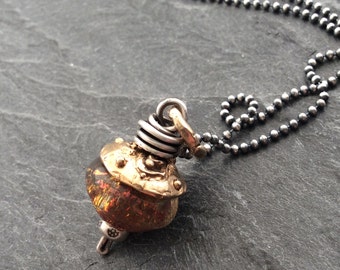 Unique fireball necklace related items | Etsy