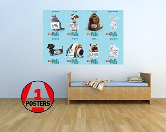 Custom dog poster | Etsy