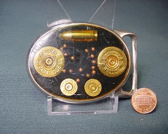 Shotgun belt buckle | Etsy