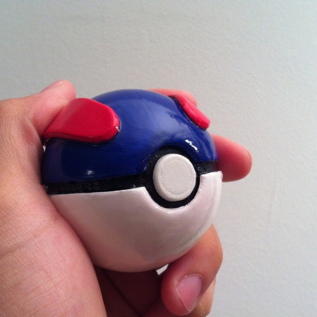 Hand Crafted Custom Pokeballs by AzaleaWorkshop on Etsy