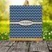 Navy Blue Chevron Digital Paper Pack Instant Download