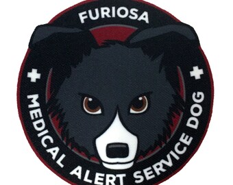 Service dog patch | Etsy