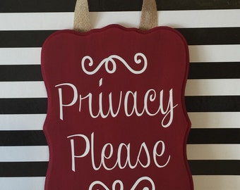 Privacy signs | Etsy