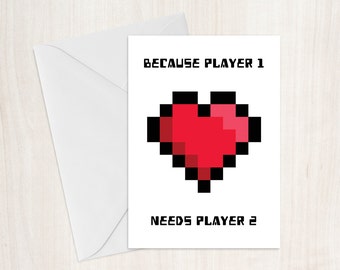 Nerd love card | Etsy