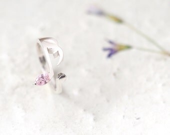 Sterling Silver Music Note Ring