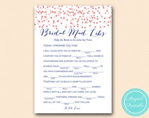 Unique wedding vow mad libs related items | Etsy