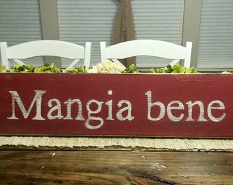 Mangia | Etsy