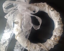 Unique jeweled wreath related items | Etsy