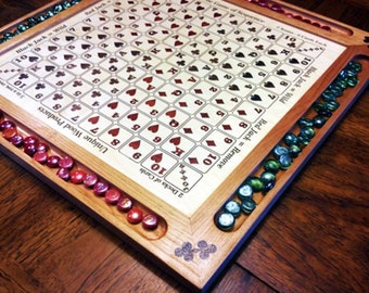 Wood game board | Etsy