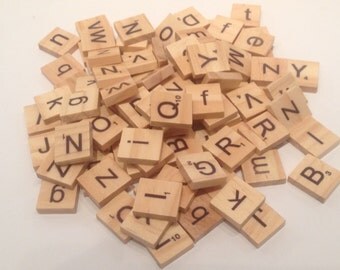 Scrabble number game | Etsy