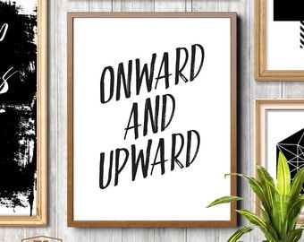 Onward and upward | Etsy