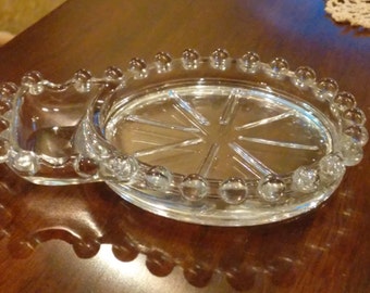 Candlewick ashtray | Etsy