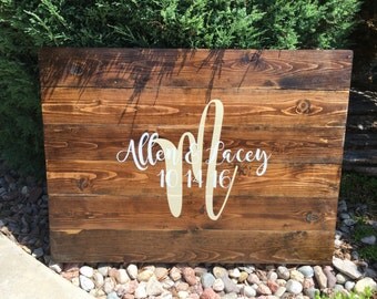 Guest signing board | Etsy