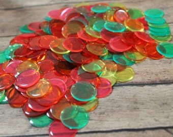 Plastic game pieces | Etsy