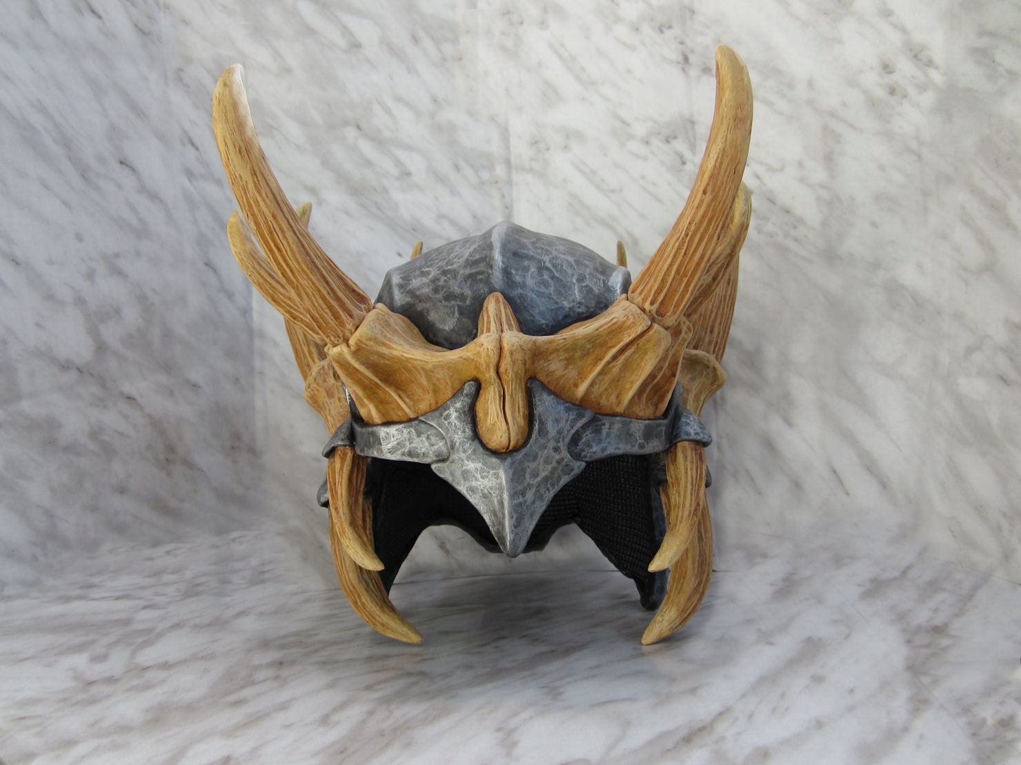 skyrim dragon bone helmetThe Jagged Crown life size cosplay