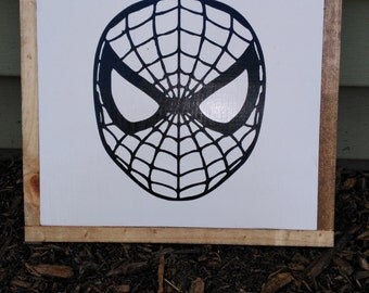 Spiderman sign | Etsy