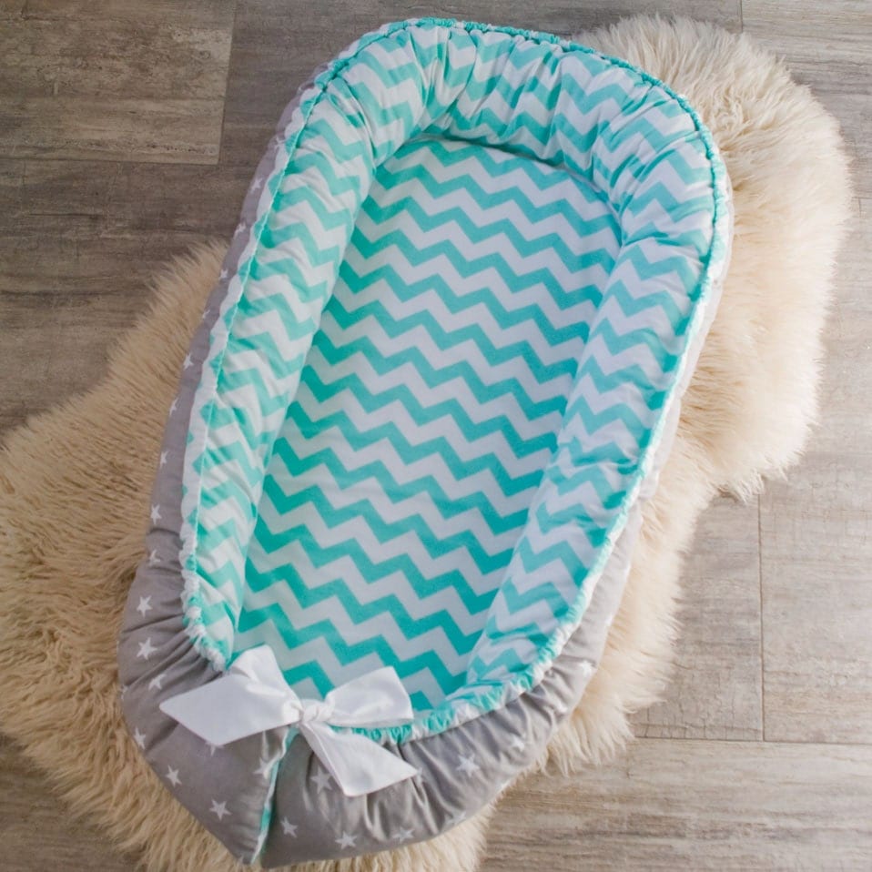 Awesome double-sided Baby Nest for newborn babynest sleep