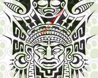 Mayan stencil | Etsy