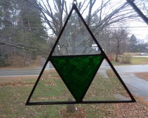 Unique nerd stained glass related items | Etsy