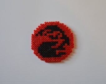 Perler bead card | Etsy