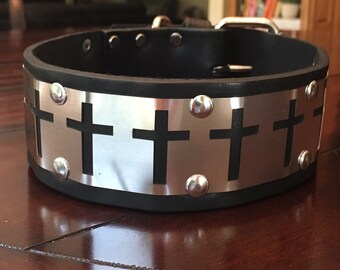 Christian dog collar | Etsy