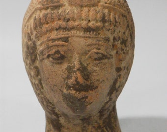 Egyptian head statue | Etsy