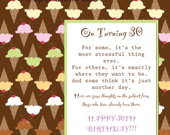 Turning 30 years old | Etsy