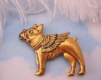 Bulldog angel | Etsy