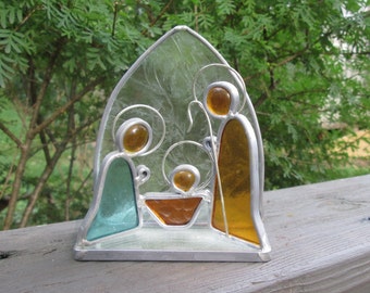 Glass nativity | Etsy